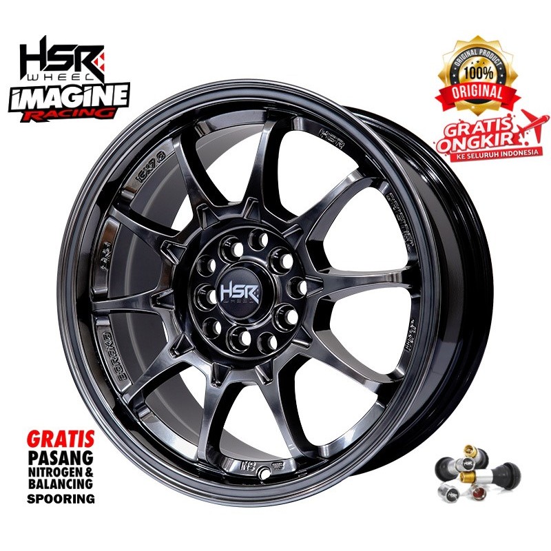 Jual VELG MOBIL RACING HSR BOROKO SRD R16 ALTIS SIENTA CORONA S-CROSS ...