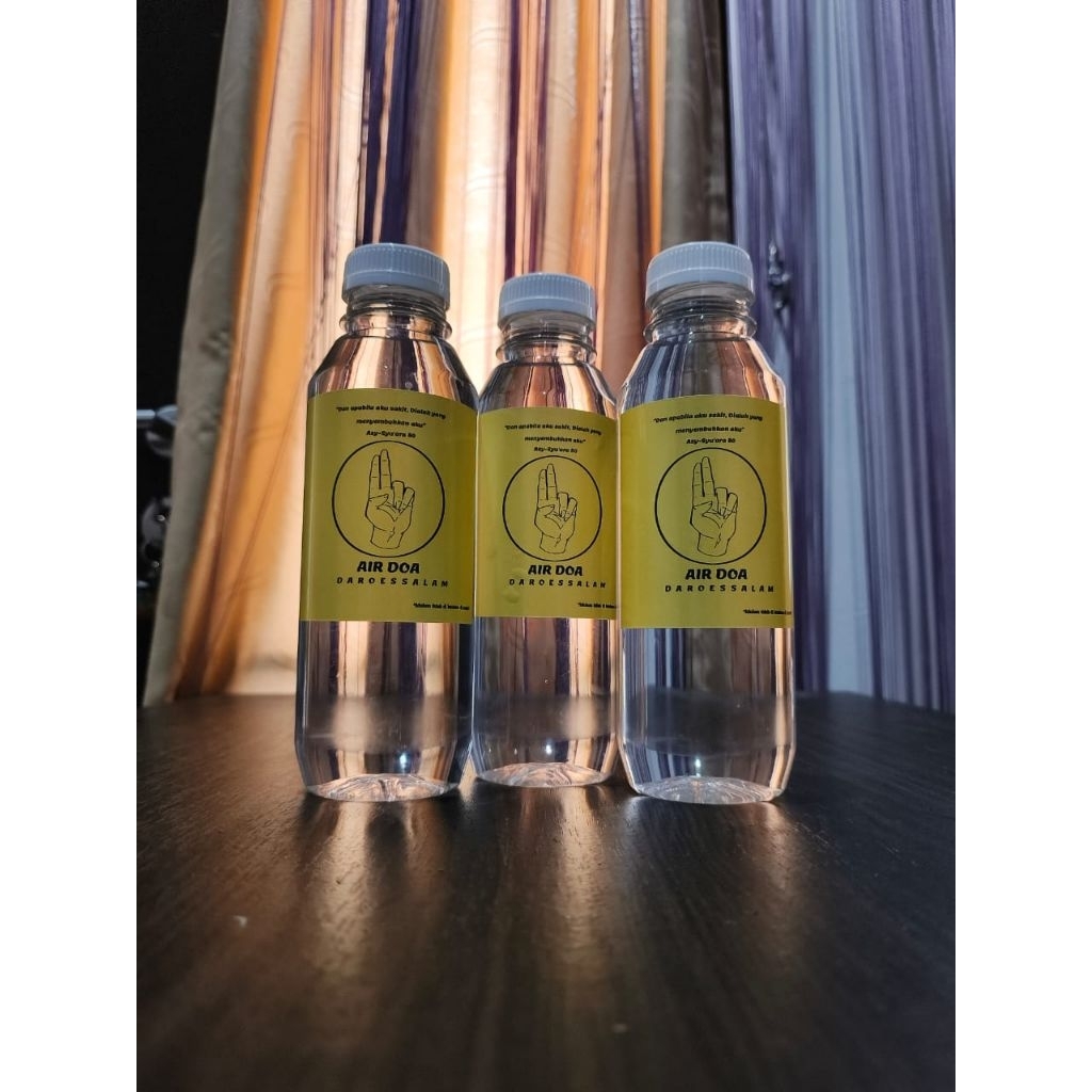Jual Air Doa Daroessalam (bisa request) | Shopee Indonesia