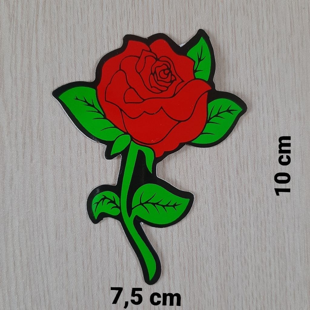 Jual STIKER GRAFTAC BUNGA MAWAR UKURAN KECIL | Shopee Indonesia