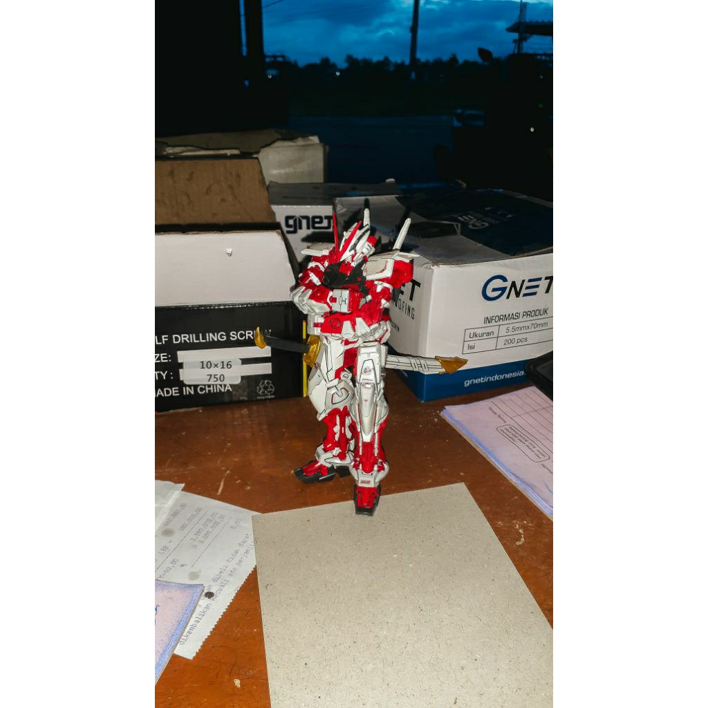 Jual gundam RG Astray red frame ori bandai | Shopee Indonesia