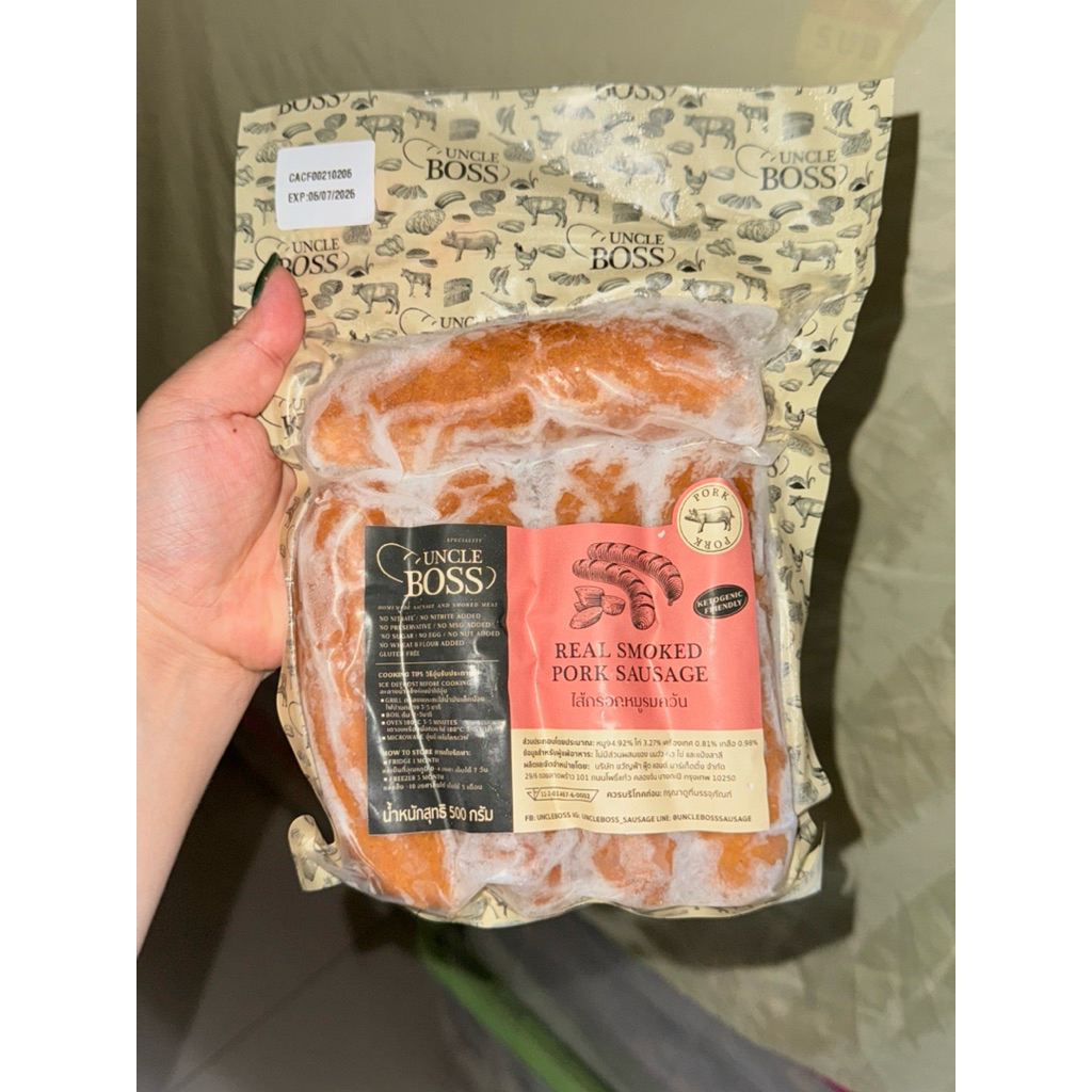 Jual Uncle Boss - Real Smoked Pork Sausage | Shopee Indonesia