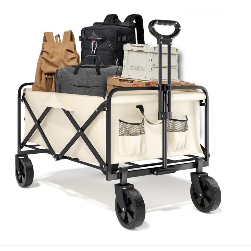Jual Troli barang lipat multifungsi camping camp wagon Oxford steel ...