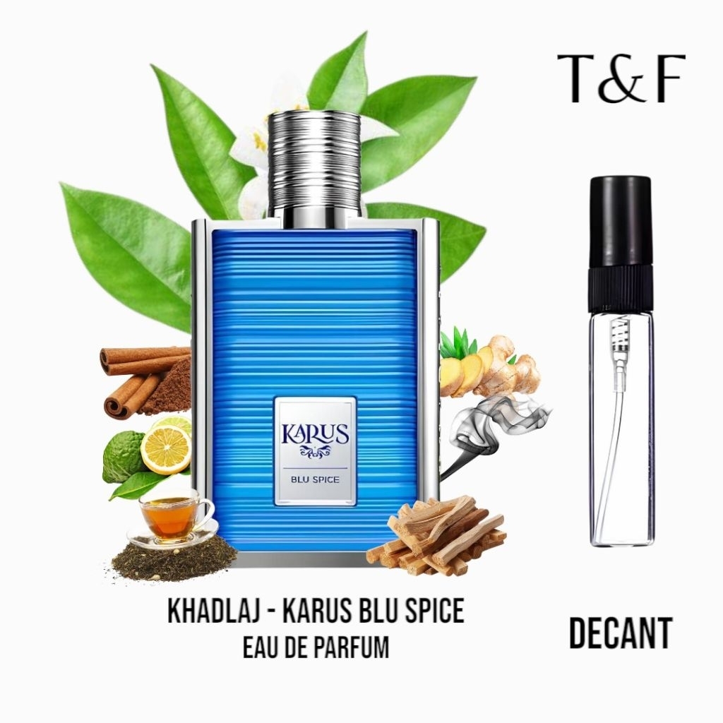 Jual Parfum Decant Khadlaj - Karus Blue Spice EDP for Men | Shopee ...