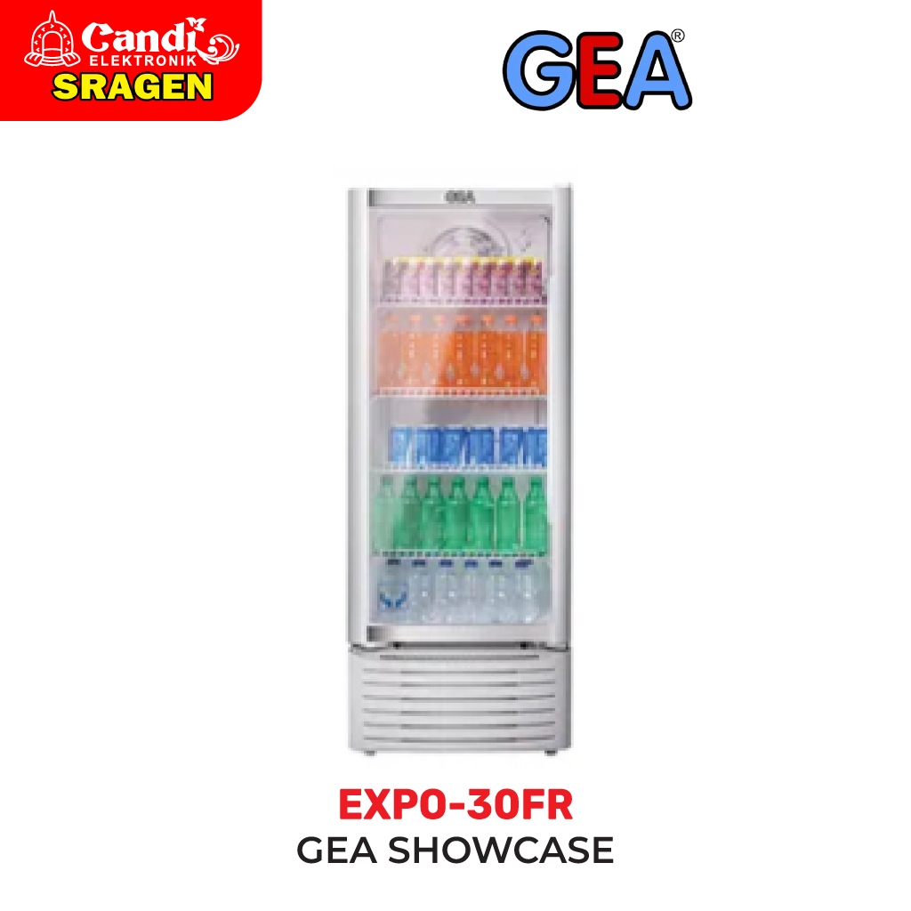 Jual GEA Showcase 1 Pintu 222 Liter - EXPO-30FR | Shopee Indonesia