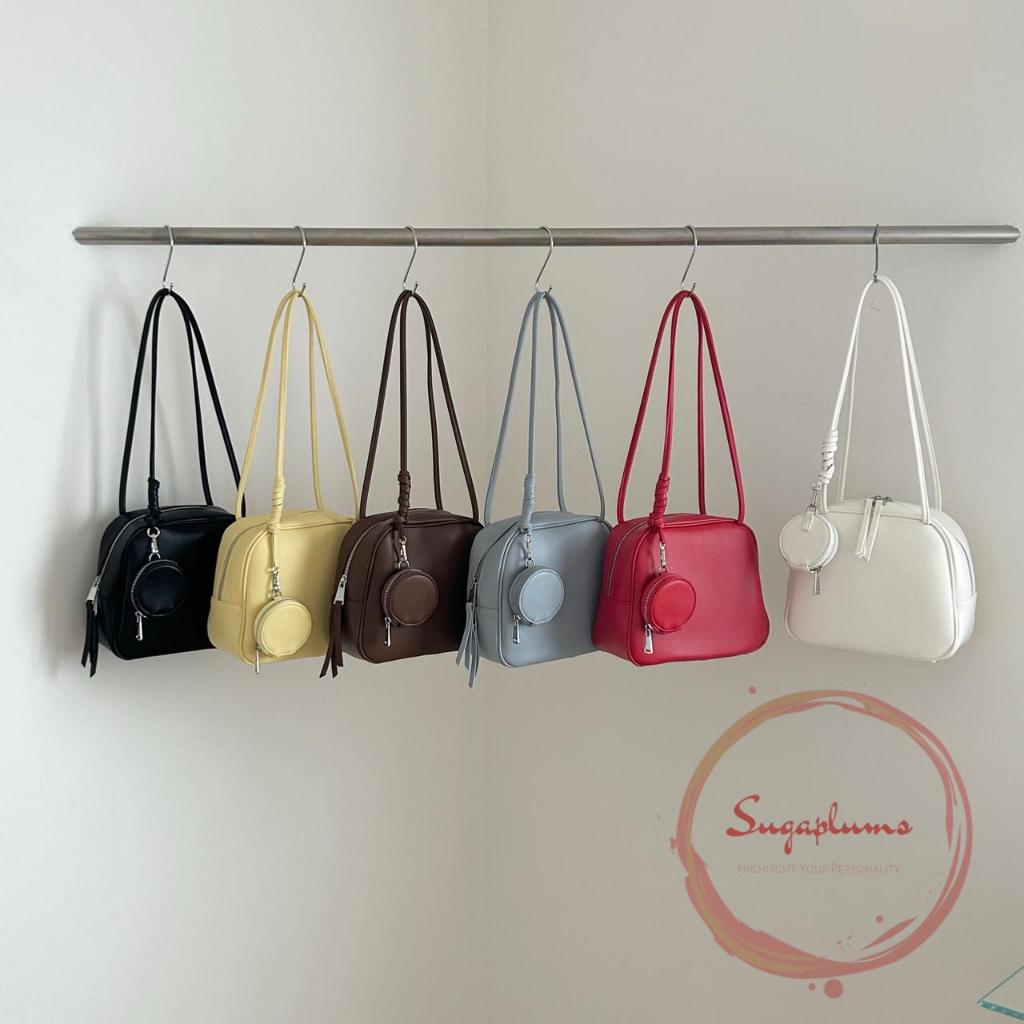 Jual Tas Wanita Kekinian LumiBox | Tas Selempang Mini Boxy Trendi | Tas ...