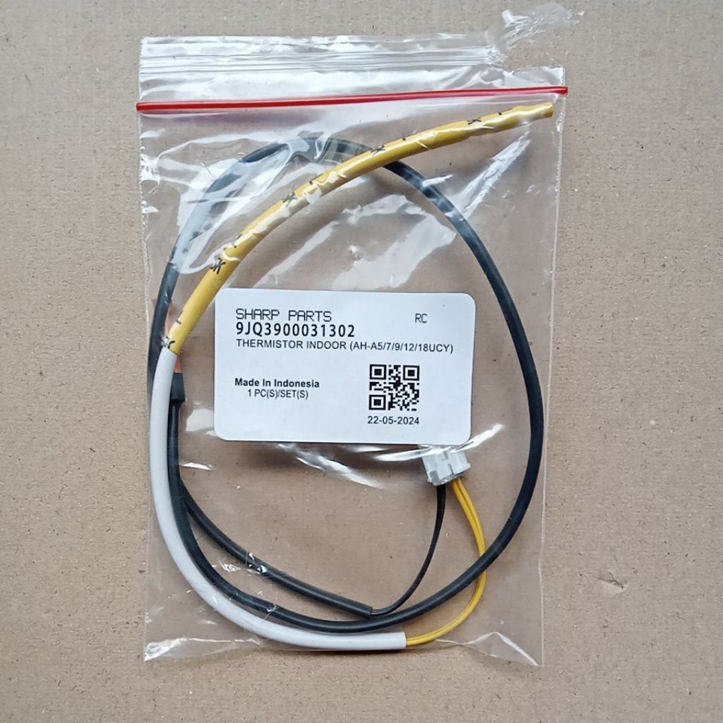 Jual Thermistor AC indor sharp ucy original (AH-5/7/9/12/18UCY ...