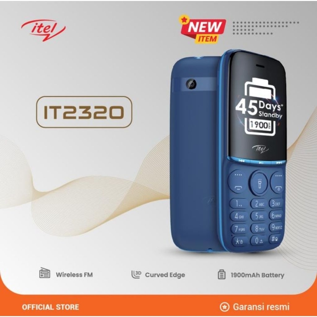 Jual ITEL IT2320 ORIGINAL 100% BERGARANSI RESMI | Shopee Indonesia