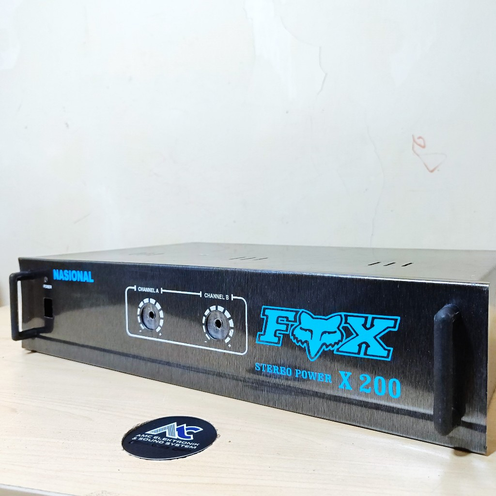 Jual BOX AMPLIFIER POWER NASIONAL X-200 X 200 | Shopee Indonesia