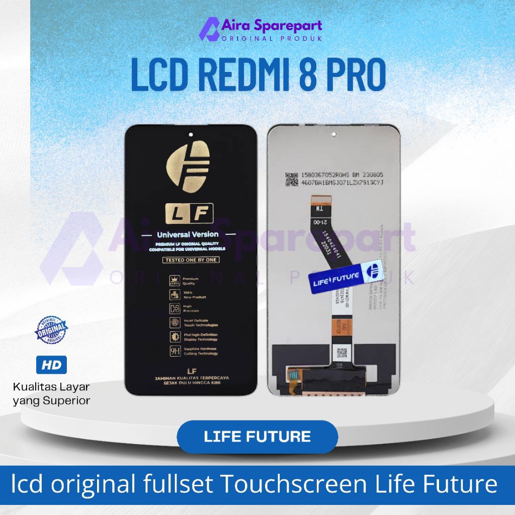 Jual Lcd Redmi Note 8 Pro Original Fullset Touchscreen Life Future | Shopee Indonesia