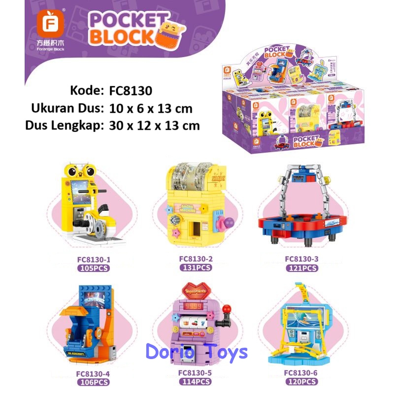 Jual Pocket Block: Rakit Arena Dingdong Mini – Mainan Balok Edukasi ...