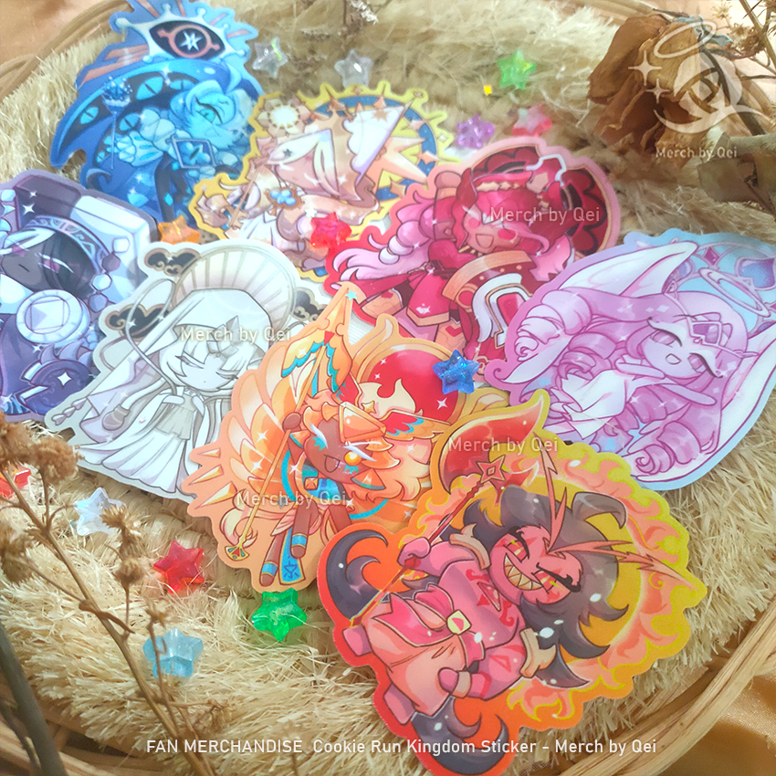 Jual Stiker COOKIE RUN KINGDOM BEAST & ANCIENT COOKIES Vinyl Sticker ...