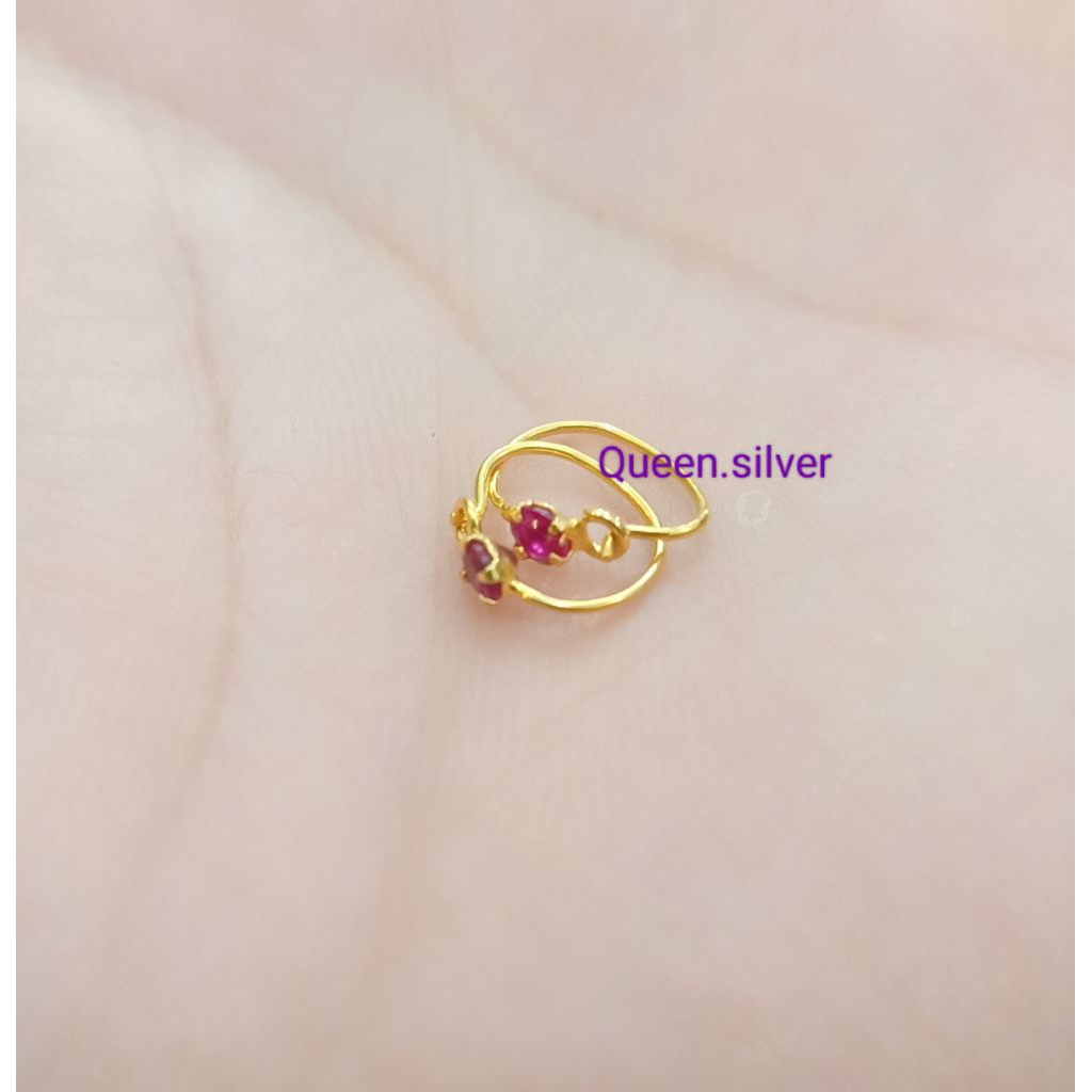 Jual ANTING KENIP PERAK 925 LAPIS MAS | Shopee Indonesia