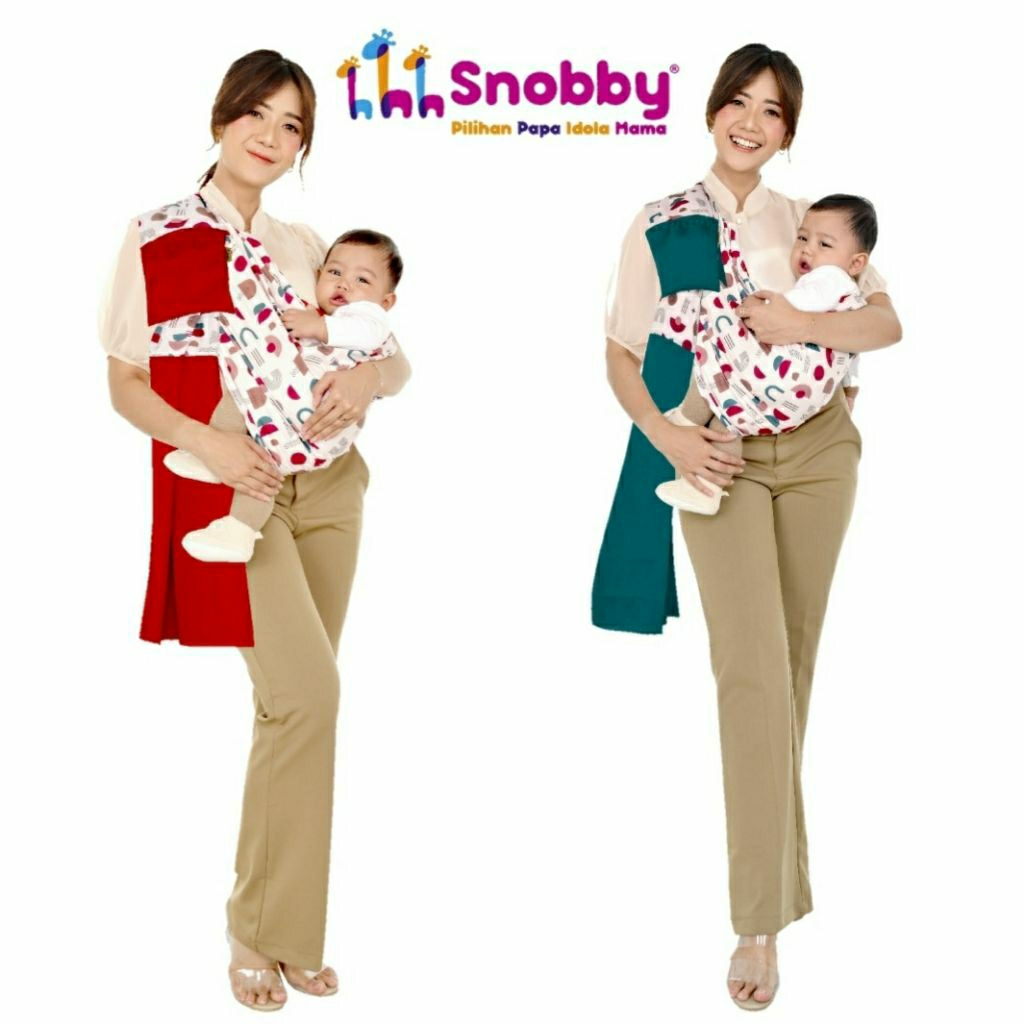 Jual Snobby Gendongan Sling Multifungsi 5 Posisi | Gendongan Samping ...