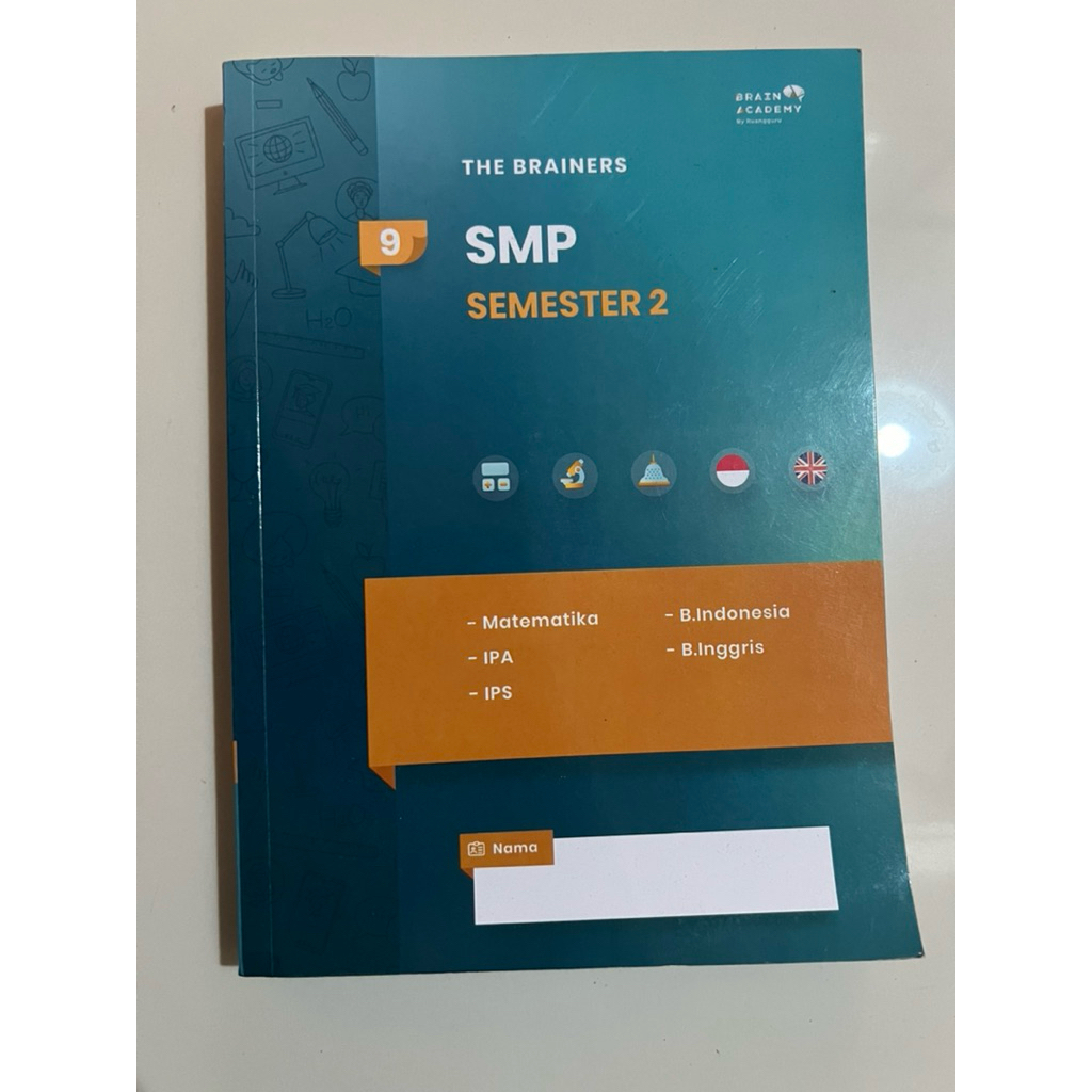 Jual BUKU MODUL BRAIN ACADEMY RUANGGURU THE BRAINERS SMP MTS SMA MA IPA ...