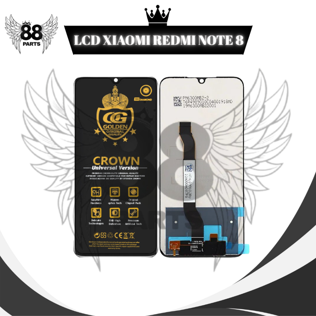 Jual LCD XIAOMI REDMI NOTE 8 TOUCHSCREEN FULLSET COMPLETE ORIGINAL ...