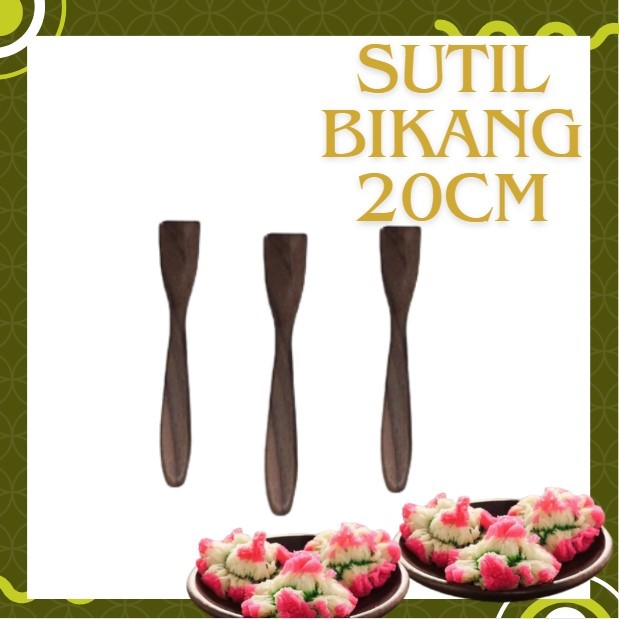 Jual Solet Bikang 20cm/Solet Kayu Tradisional Asli Kayu | Shopee Indonesia
