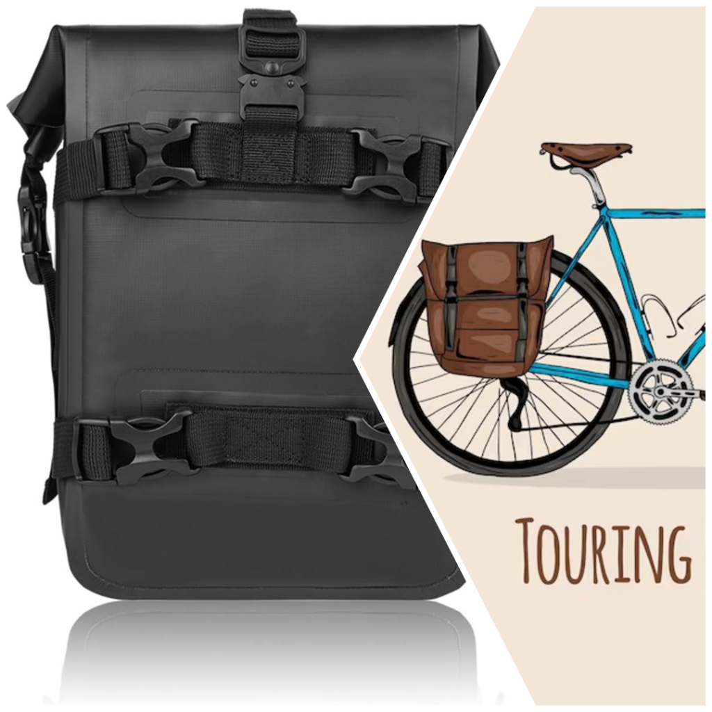 Jual Tas Touring carrier pannier Samping sepeda anti air / Moyama Tas ...