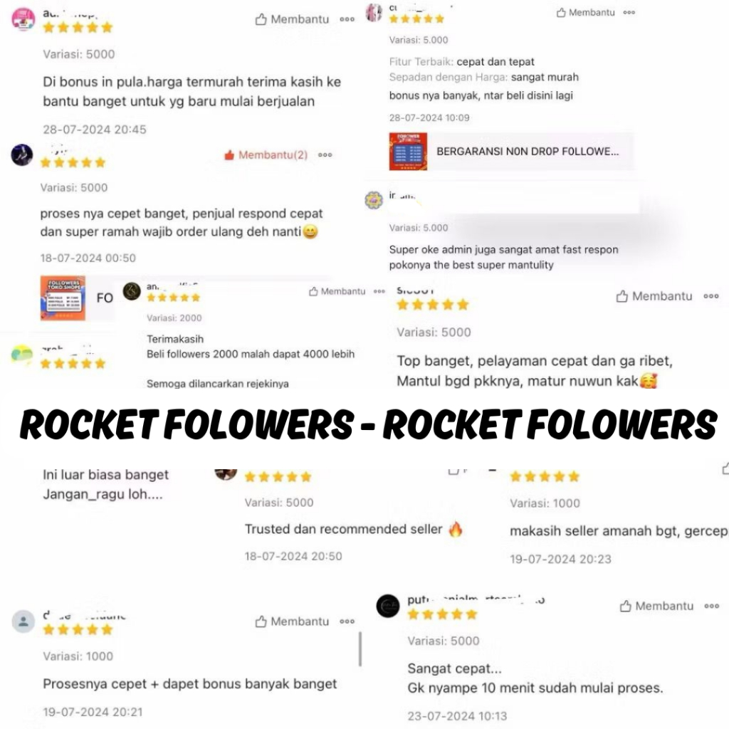 Jual PROMO HANYA HARI INI FOLLOWER TIK TOK FOLOWER FOLL T0KT0K PENGIKUT ...