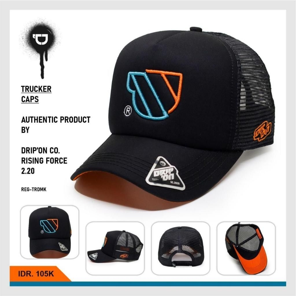 Jual DRIPON TOPI TRUCKER VARIASI TERBARU 0125 BORDIL OUTLINE | Shopee ...