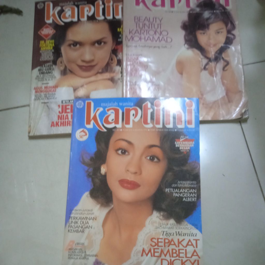 Jual majalah kartini tahun 1990 an bekas original | Shopee Indonesia