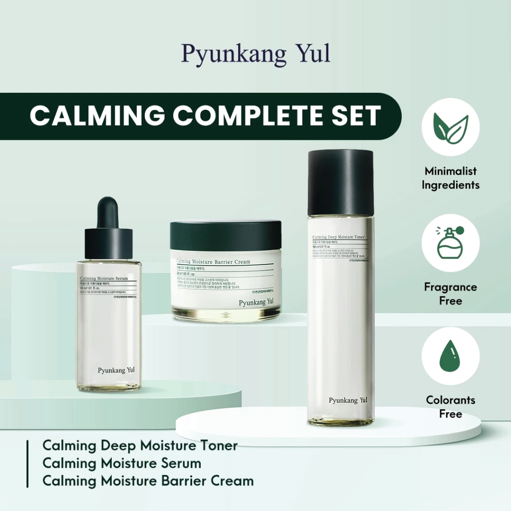 Jual PYUNKANG YUL Calming Complete Set (Calming Deep Moisture Toner ...