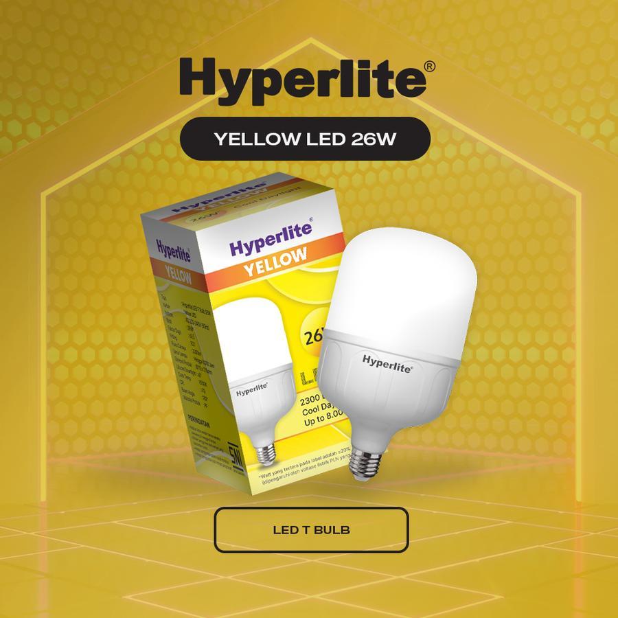 Jual Hyperlite Lampu Bohlam LED Yellow 26 Watt Cahaya Putih lampu ...