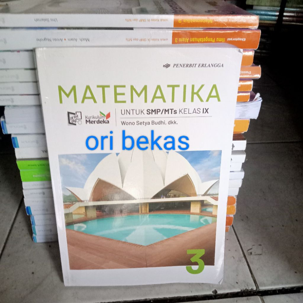 Jual Buku Matematika Kurikulum MERDEKA untuk SMP/MTs Kelas IX 9 3 - Wonosobo Setya Budhi, dkk ...