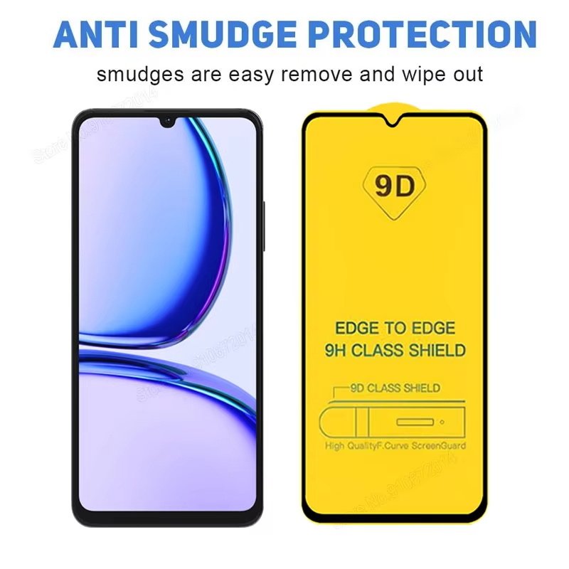 Jual Tempered Glass 9D Full Cover Clear Pelindung Layar Depan Handphone ...