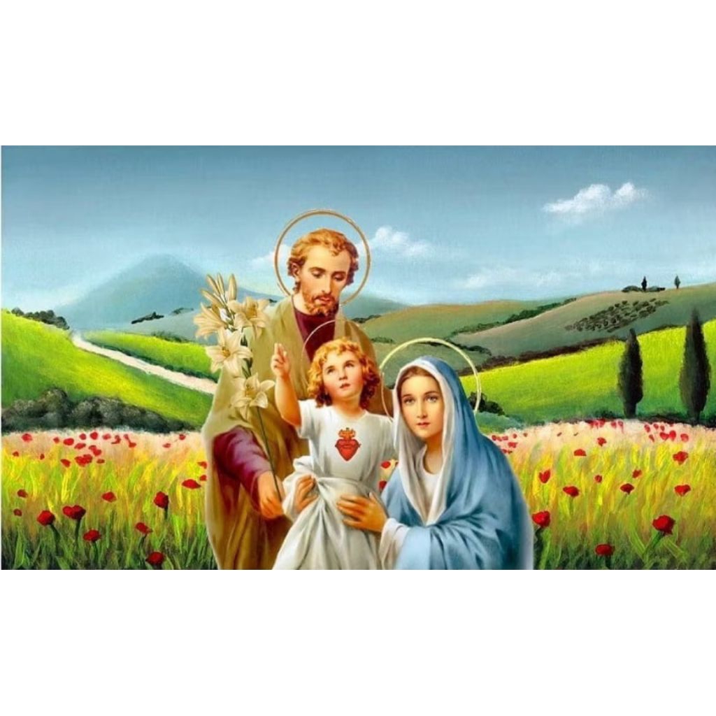 Jual lukisan yesus model lenscape 100x150cm plus frame | Shopee Indonesia