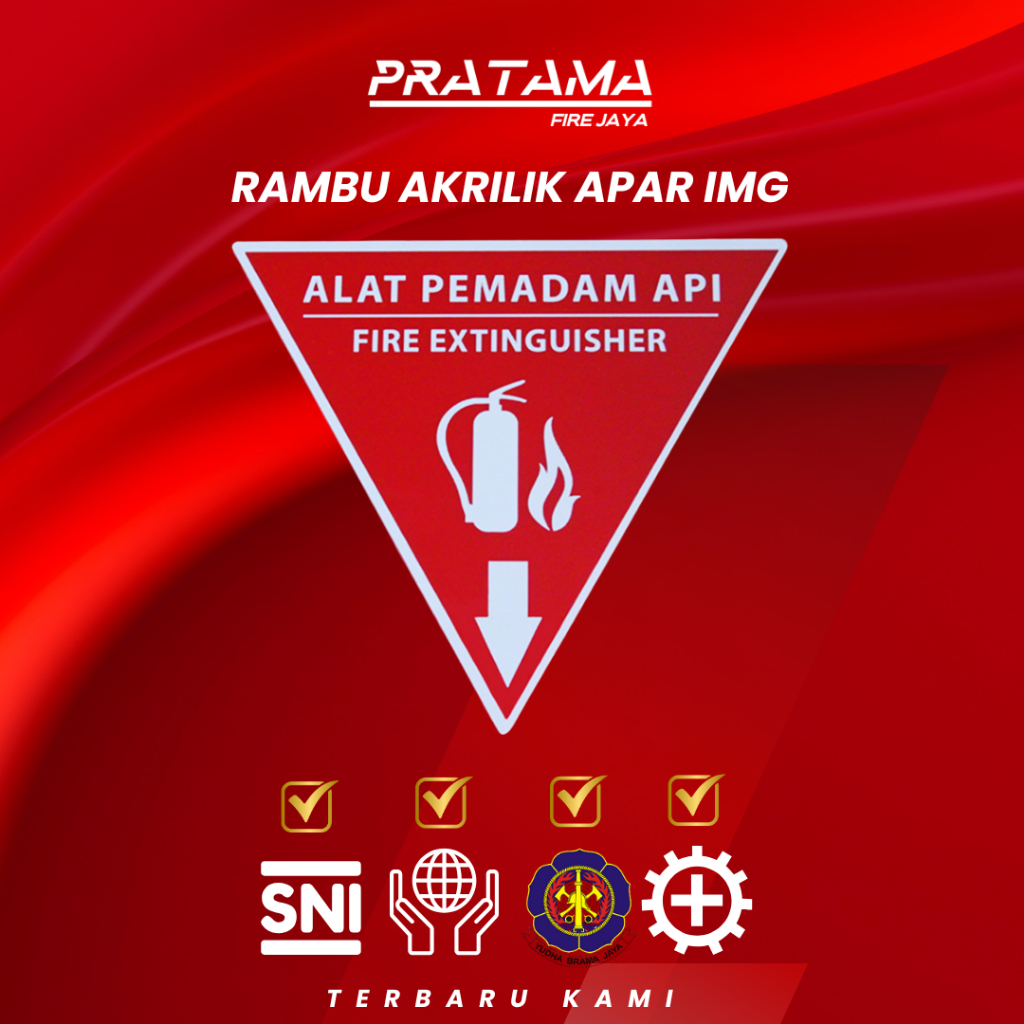 Jual RAMBU AKRILIK APAR LENGKAP PRATAMA FIRE JAYA | Shopee Indonesia