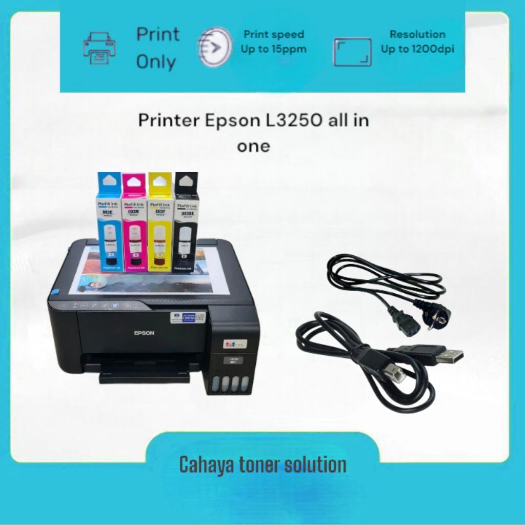Jual printer Epson l3250 wifi print scan cofy | Shopee Indonesia