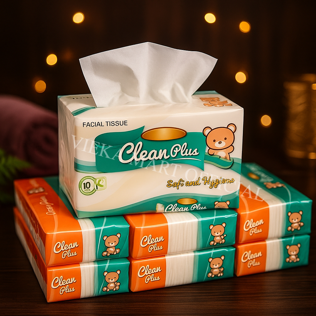 Jual Promo Hemat Facial Tissue Clean Plus 180 Sheet (3pcs) | Shopee ...