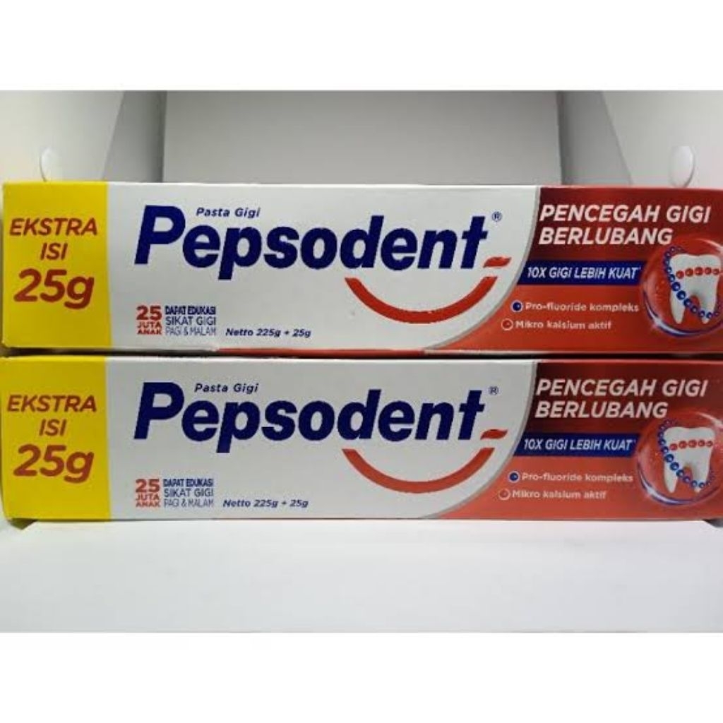 Jual Pepsodent 225g+25g | Shopee Indonesia