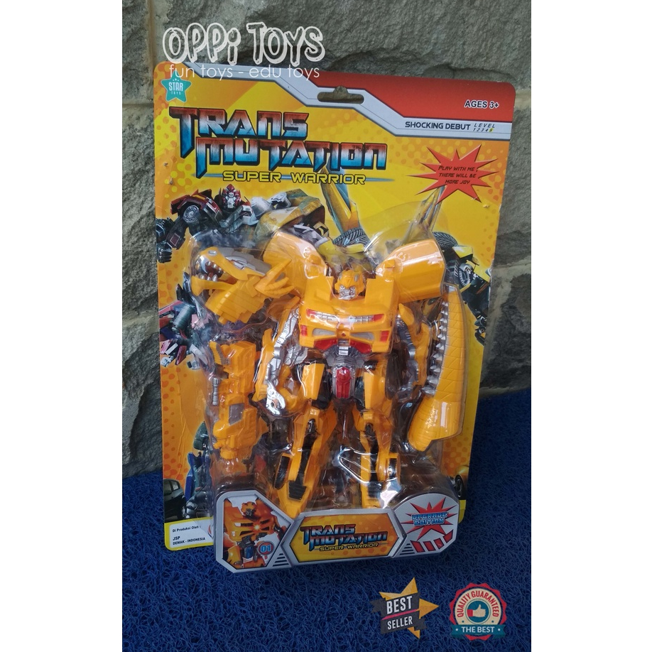 Jual Mainan Robot Transformer Transmutation Super Warrior Bisa Jadi ...
