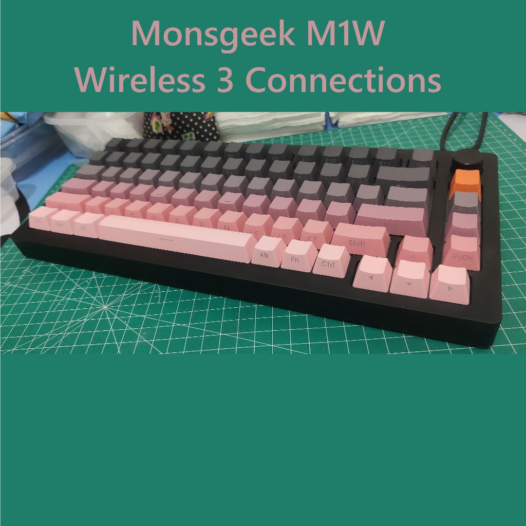 Jual Monsgeek M1W - Wireless 3 Connections Aluminium Mechanical ...