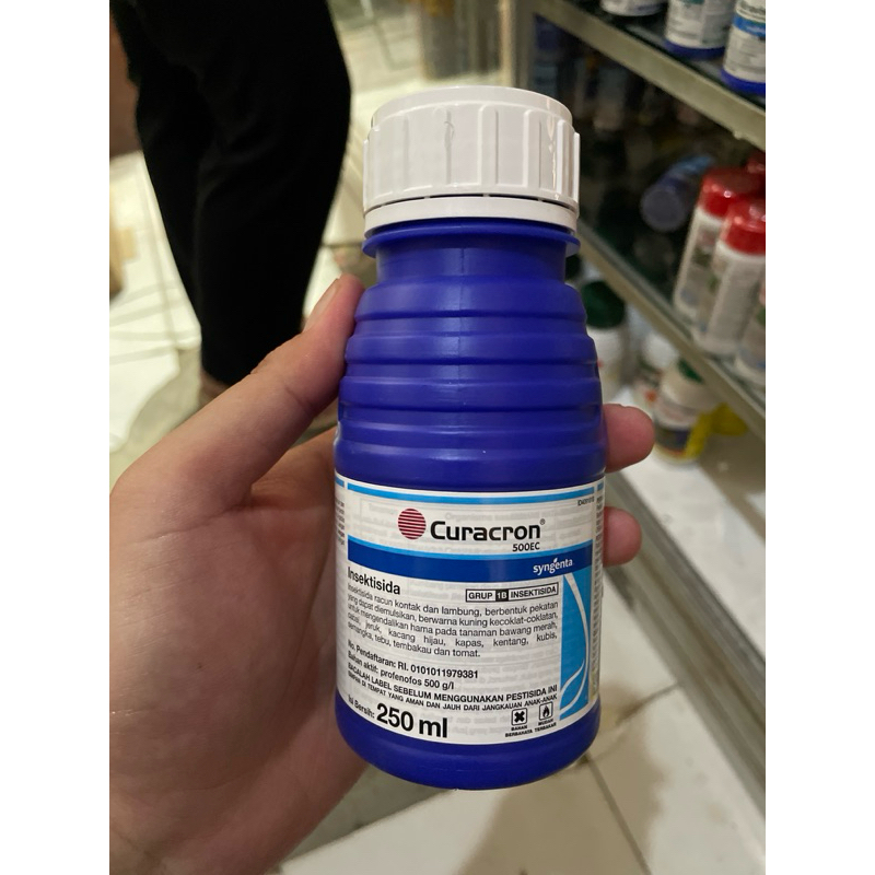 Jual curacron 250ml insektisida profenofos 500ec curacron obat ulat ...