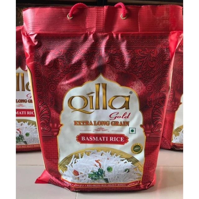 Jual Beras Basmati QIlla Merah Kemasan asli 5kg Original Premium ...