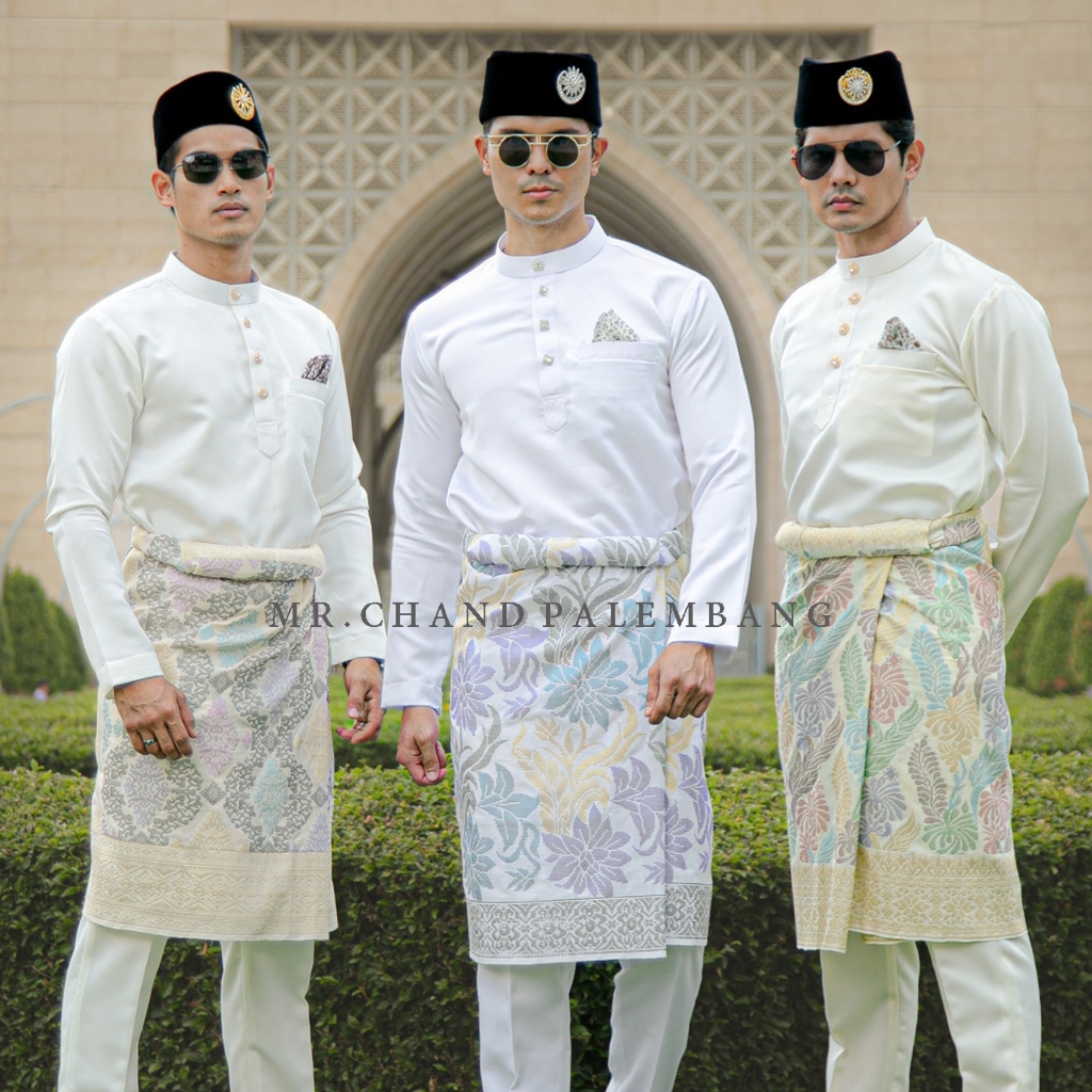Jual MR.CHAND Baju Celana Melayu Pria Dewasa Bahan Satin Velvet Kualitas Premium Kurung melayu ...