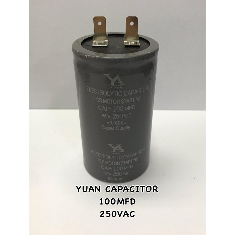 Jual Capasitor 100UF Micro 250Volt Starting | Shopee Indonesia