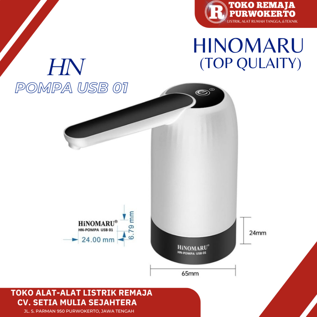 Jual Pompa HN-01/HN-03 Dispenser + USB Hinomaru | Shopee Indonesia