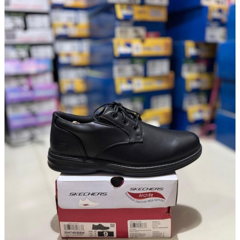 Jual SKECHERS ARCH FIT OGDEN 204740/BBK SIZE 40/42 | Shopee Indonesia