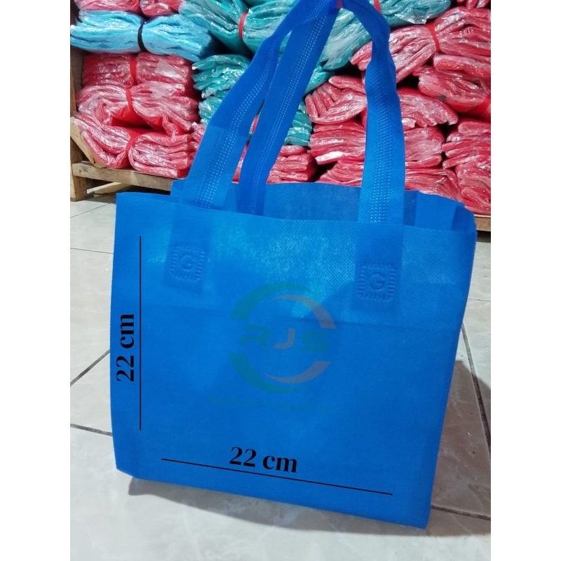 Jual (Isi 12 pcs) Lusinan Tas Box 22x22 Tas Box Dus Pres Tas Box Nasi ...