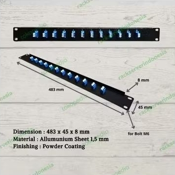 Jual Patch Panel 24 Core LC Duplex / Patch Panel FO | Shopee Indonesia
