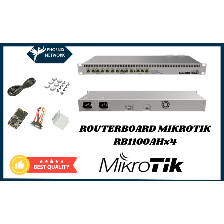 Jual ROUTERBOARD MIKROTIK RB-1100X4 RM | Shopee Indonesia