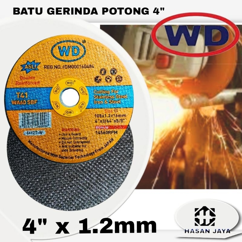 Jual WD Potong 4" Inch x 1.2 mm | Shopee Indonesia