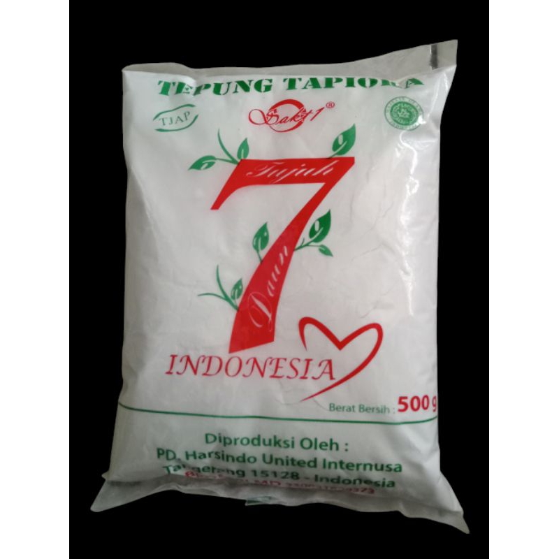 Jual Tepung Tapioka cap Tujuh Daun 500gr | Shopee Indonesia