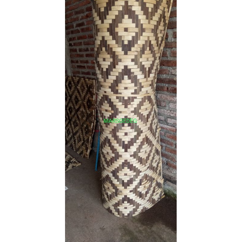 Jual Anyaman bambu/Gedeg/bilik/gribik/tabag UK 1mx2m, 1mx3m, 1mx4m ...