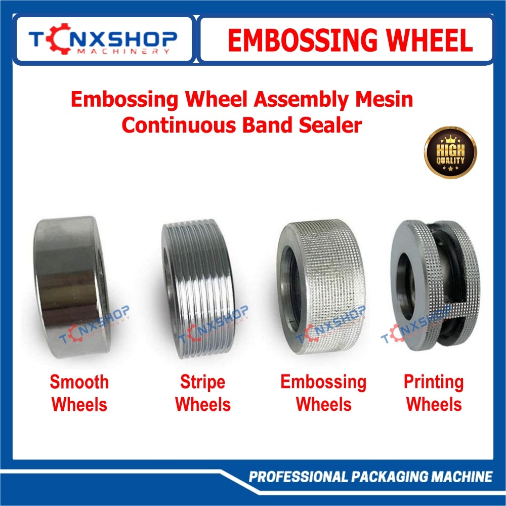 Jual Embossing Wheel Assembly Roller Roda Roll Press Mesin Continuous ...