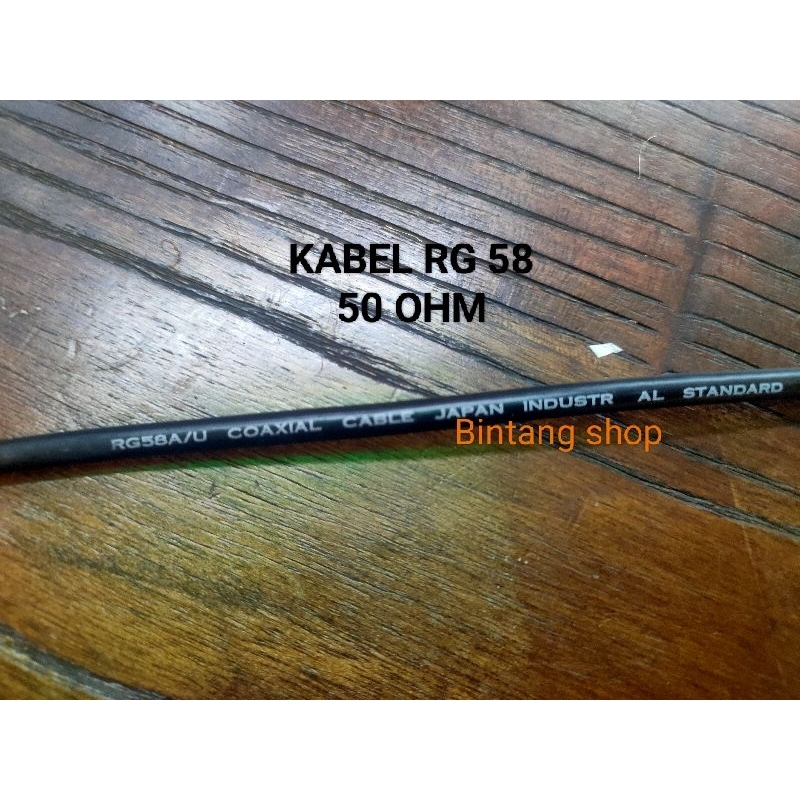 Jual Kabel RG 58 Taiwan 50 ohm meteran | Shopee Indonesia