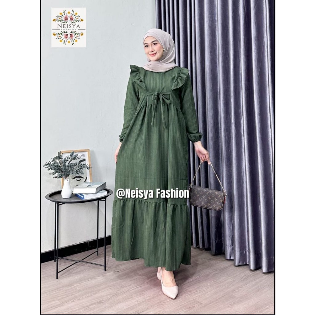 Jual Gamis Premium Dress Gamis Natasya Terbaru Promo Gamis Murah Gamis ...